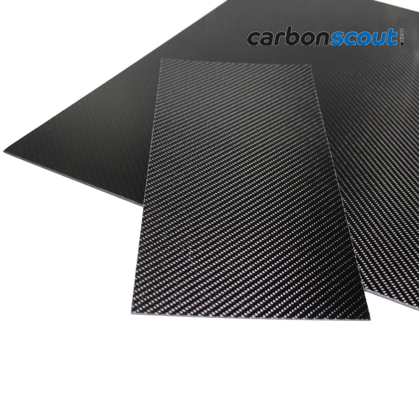 CFRP carbon panel, thermoplastic, 340x150x1mm, smooth on both sides order