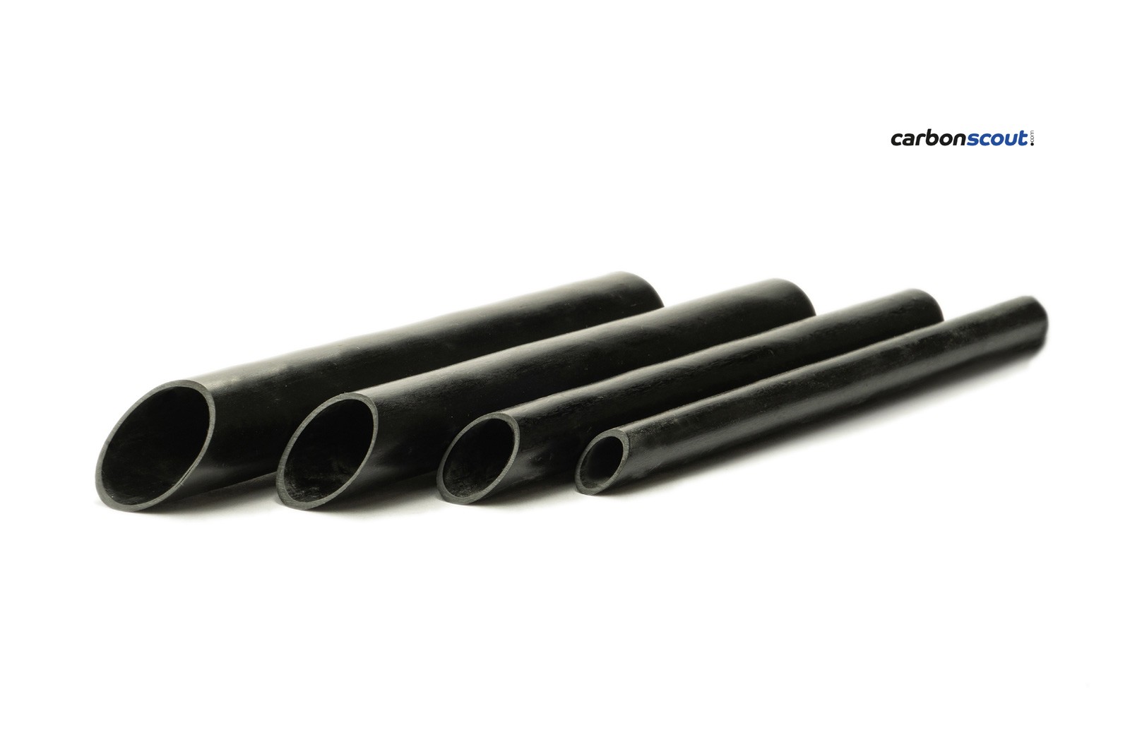 CFRP tubes 12x10 in pullwinding process with epoxy resin and carbon fiber