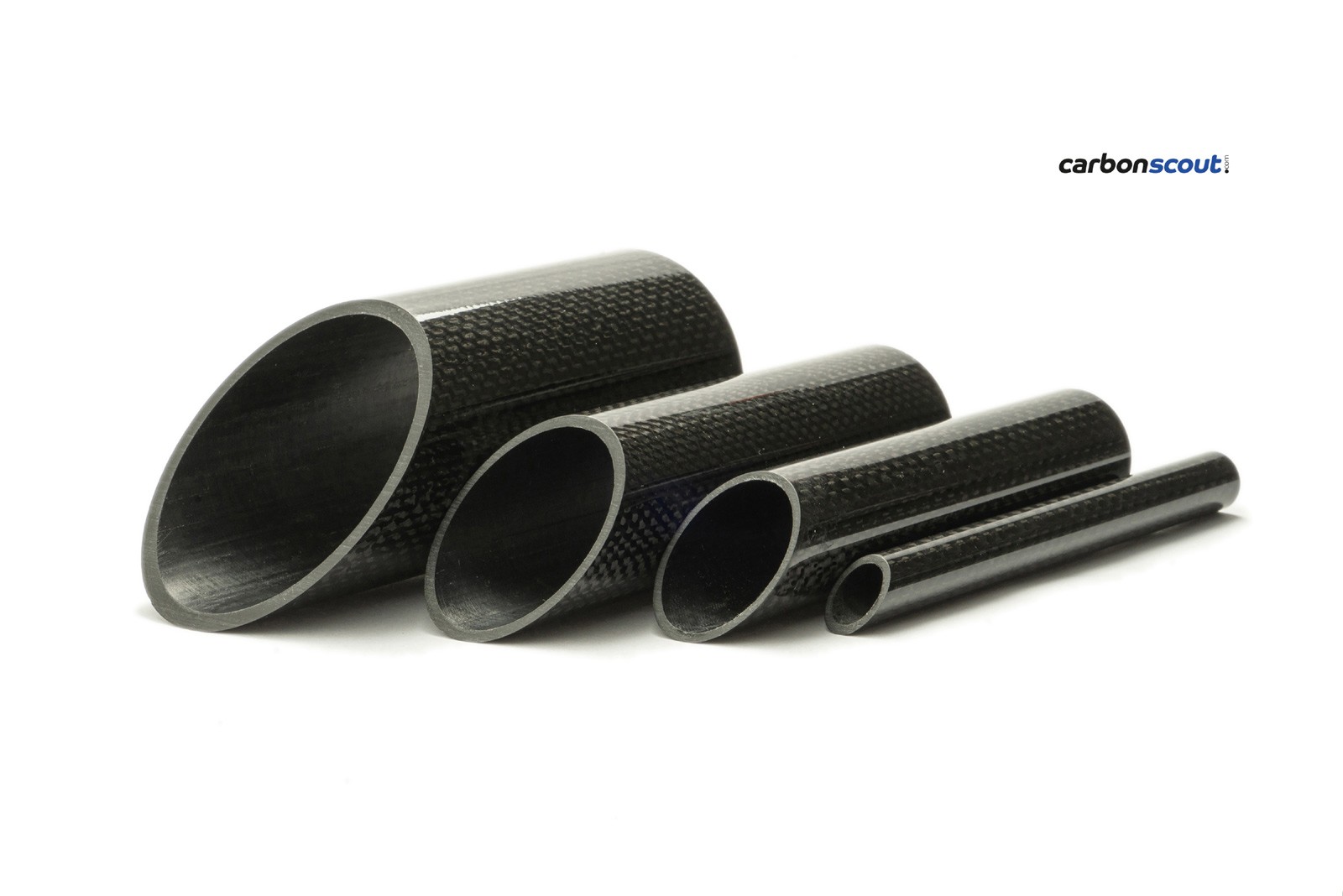 CFRP carbon tube CG UHP-TUBES wrapped 20x19x1000mm high glossy buy now