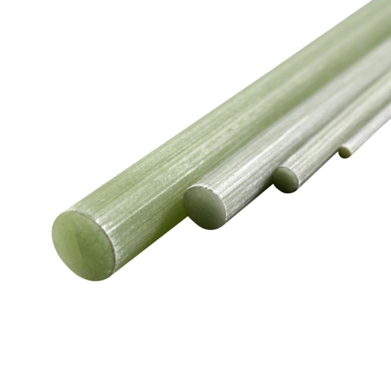 GFK-Glasfaser Stab geschliffen Ø9mm, Länge 1500mm, Set mit 20 Stück ...